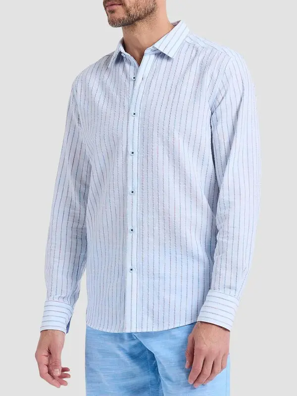 Robert Graham Wythburn Woven Cotton Button-front Shirt
