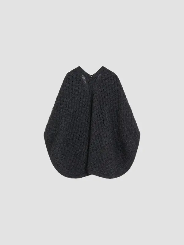 Valentino Garavani Wool And Mohair Poncho