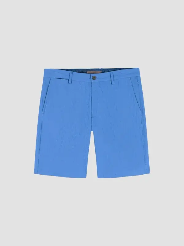 Robert Graham Thresher Cotton-blend Seersucker Shorts