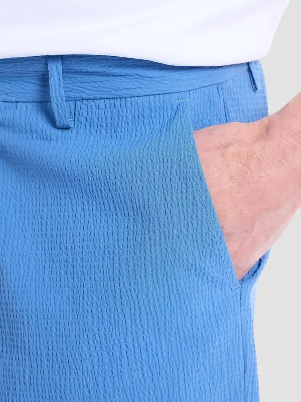 Robert Graham Thresher Cotton-blend Seersucker Shorts