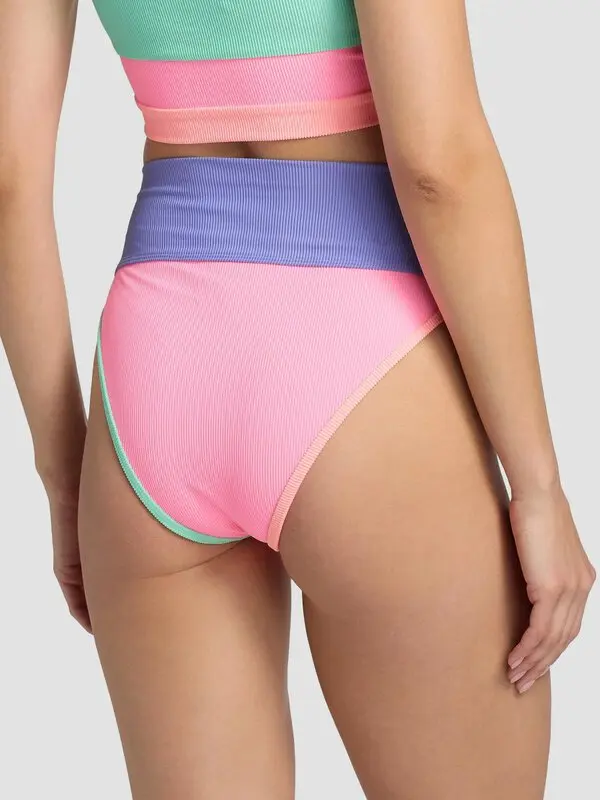 Beach Riot Emmy Colorblocked Bikini Bottom