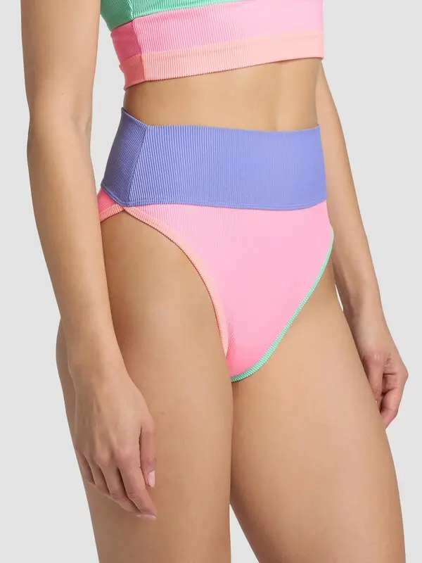 Beach Riot Emmy Colorblocked Bikini Bottom