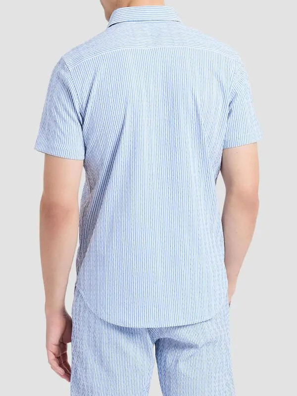 Robert Graham Fornillo Striped Jacquard Shirt