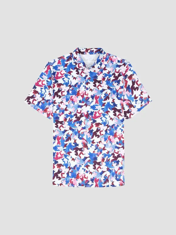 Robert Graham Bartlow Knit Polo Shirt