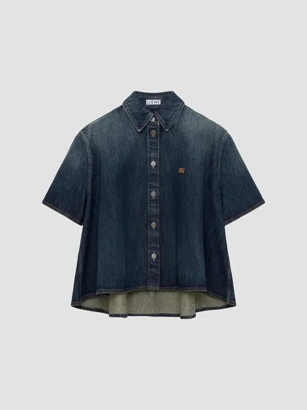 Loewe Denim Short-sleeve Shirt