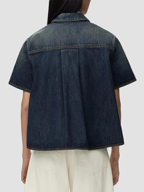Loewe Denim Short-sleeve Shirt