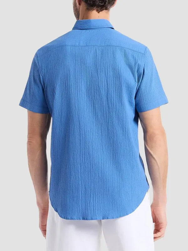 Robert Graham Thresher Seersucker Short-sleeve Shirt
