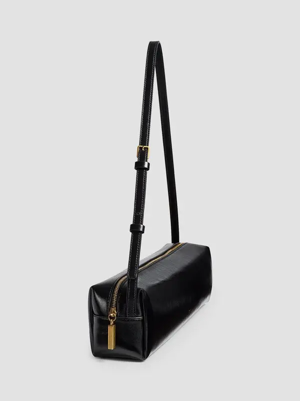 Khaite Kye Leather Shoulder Bag