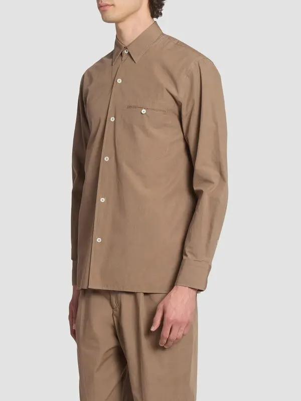 Officine Générale Lionel Cotton Poplin Shirt