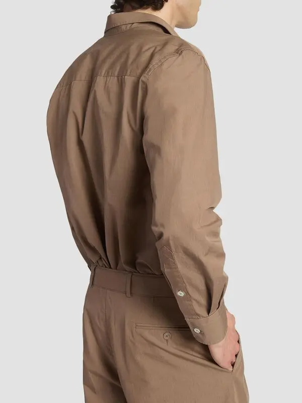 Officine Générale Lionel Cotton Poplin Shirt