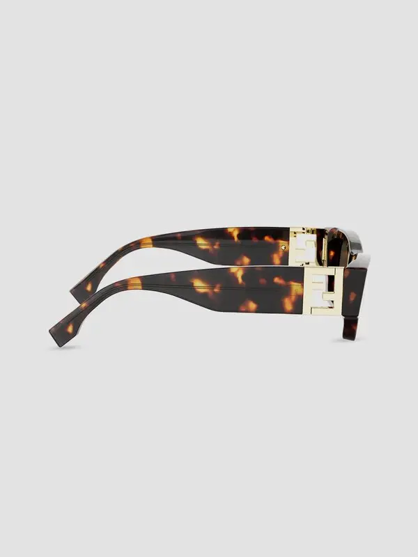 Fendi Fold 53mm Cat-eye Sunglasses - Brown