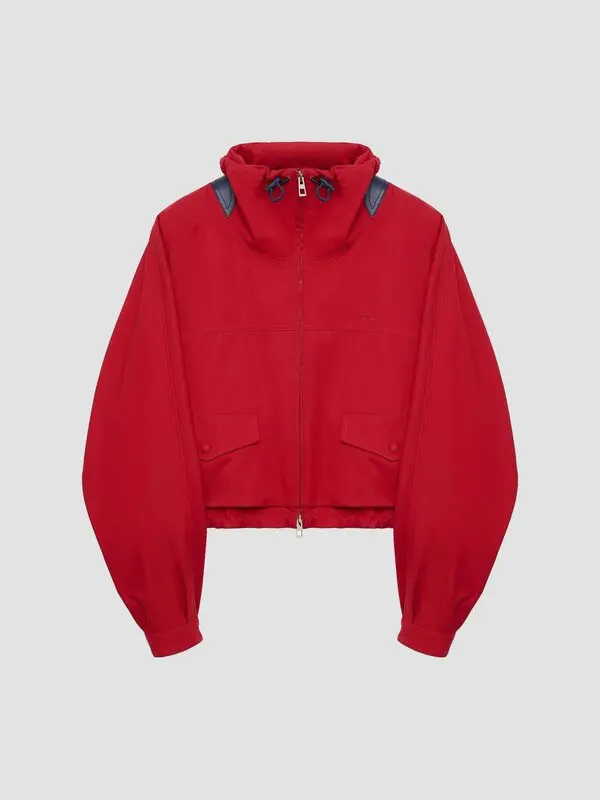 Loewe Stand Collar Double Hem Parka