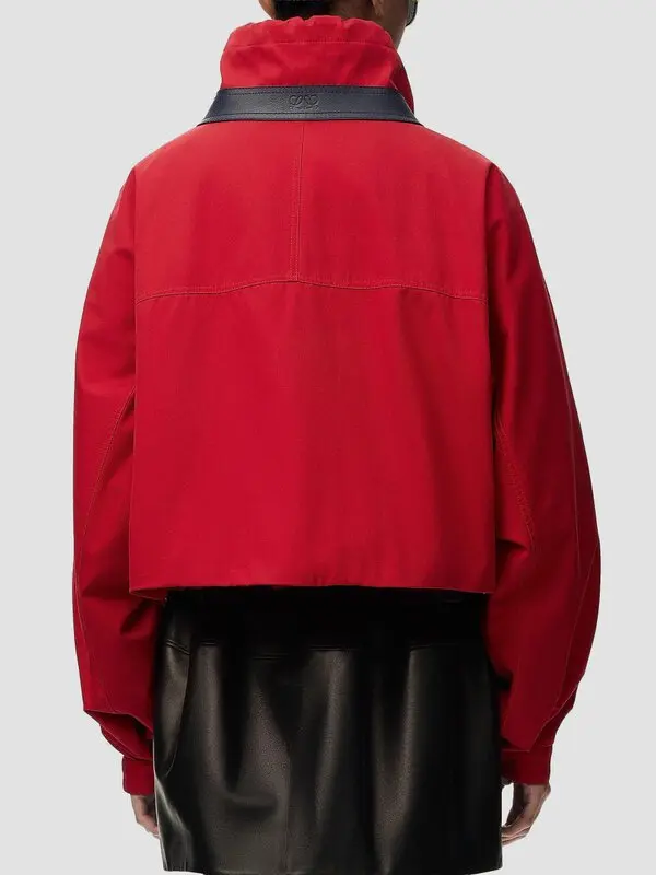 Loewe Stand Collar Double Hem Parka