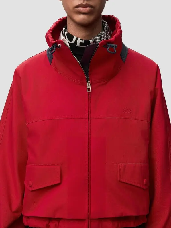 Loewe Stand Collar Double Hem Parka