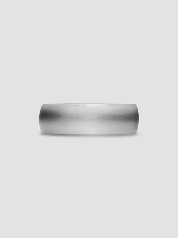 David Yurman Streamline Band Ring In Platinum, 7.6mm