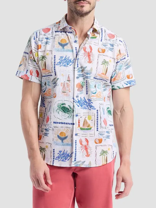 Robert Graham Isla Vista Short-sleeve Shirt
