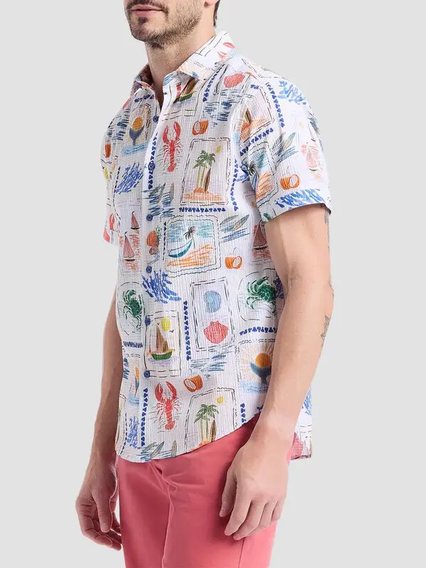 Robert Graham Isla Vista Short-sleeve Shirt