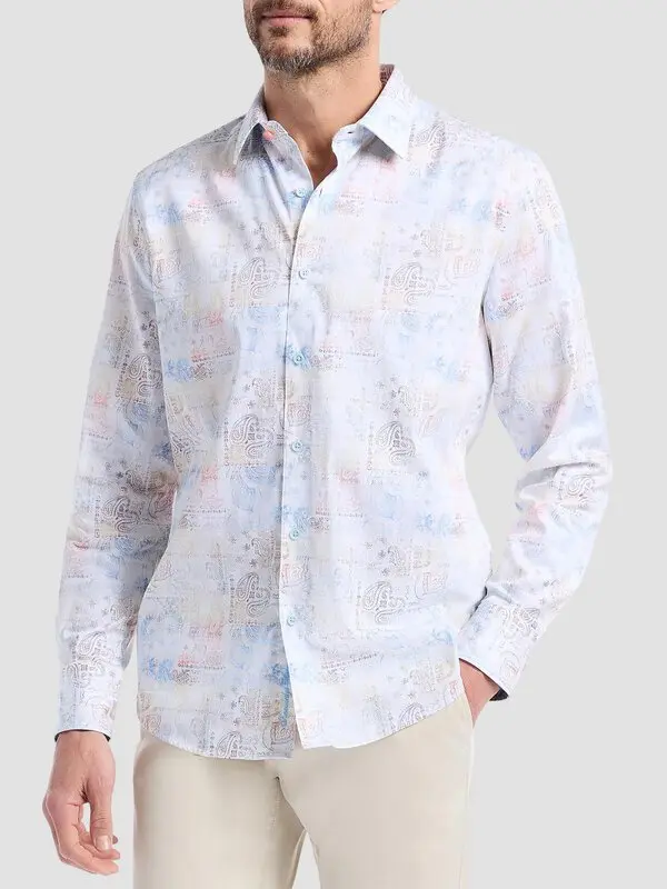 Robert Graham Vista Paisley Print Shirt