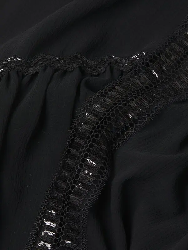 Ramy Brook Gem Tie-waist Cover-up Maxi Dress - Black