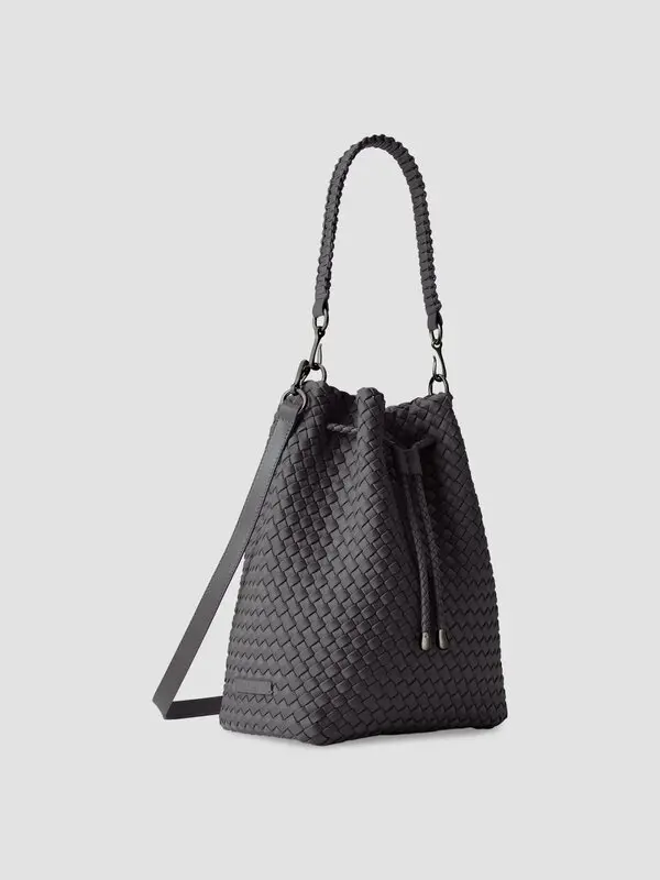 NAGHEDI Mercer Large Bucket Bag - Ash