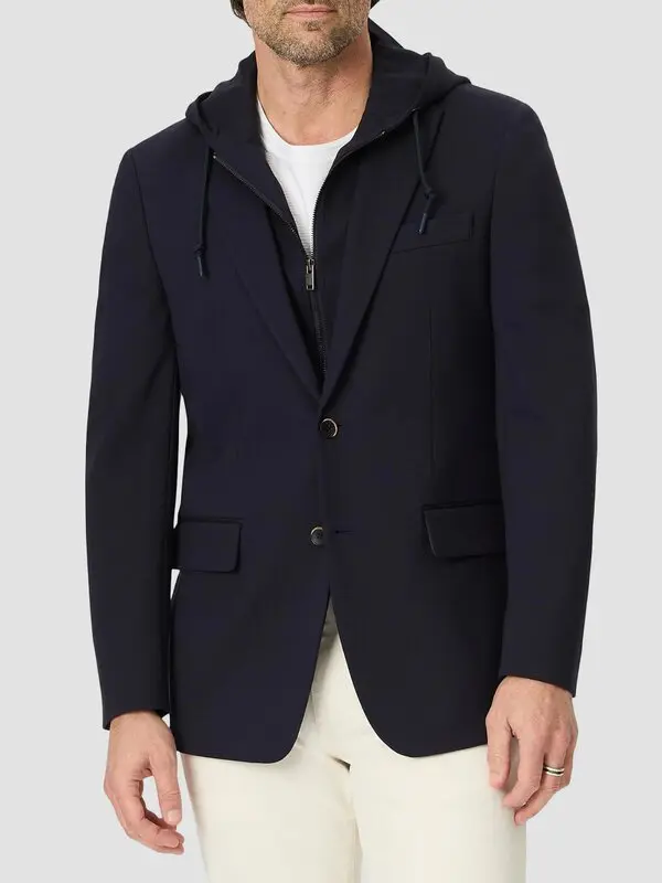 Robert Graham Voyager Knit Zip-out Vest Sport Coat