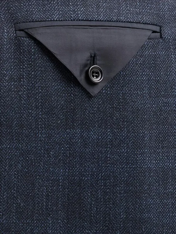 SARTORIO NAPOLI Textured Wool-silk-blend Sport Coat