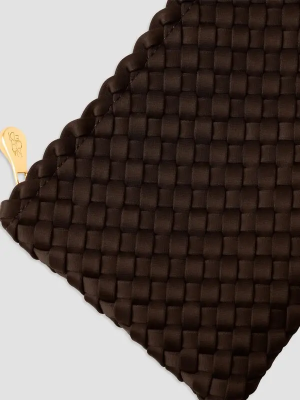 NAGHEDI St. Barths Medium Beads Tote Bag - Chocolate