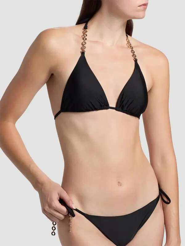 Ramy Brook Terry Embellished Bikini Top