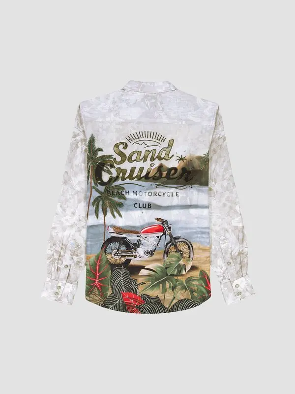 Robert Graham Sand Cruiser Floral Graphic Shirt