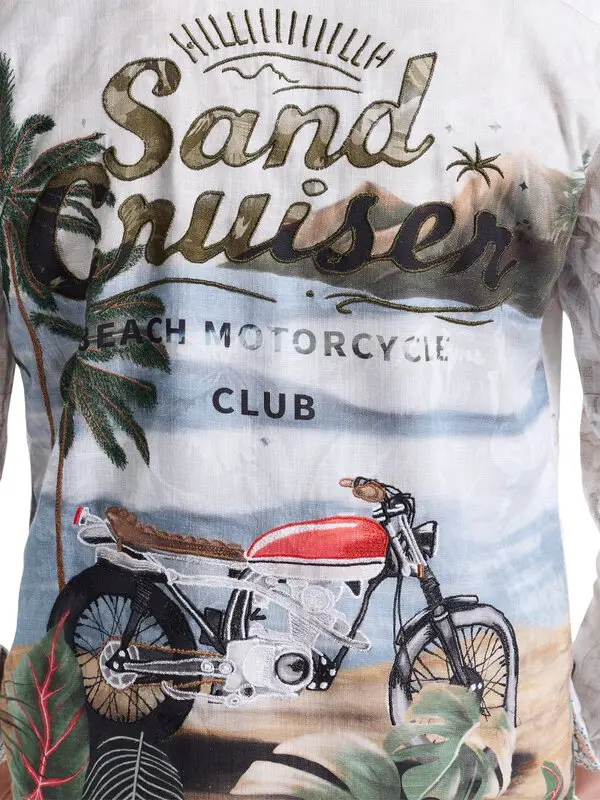 Robert Graham Sand Cruiser Floral Graphic Shirt