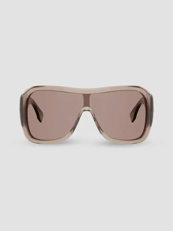 Fendi Screen Round Sunglasses - Medium Brown