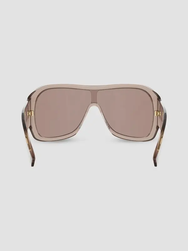 Fendi Screen Round Sunglasses - Medium Brown