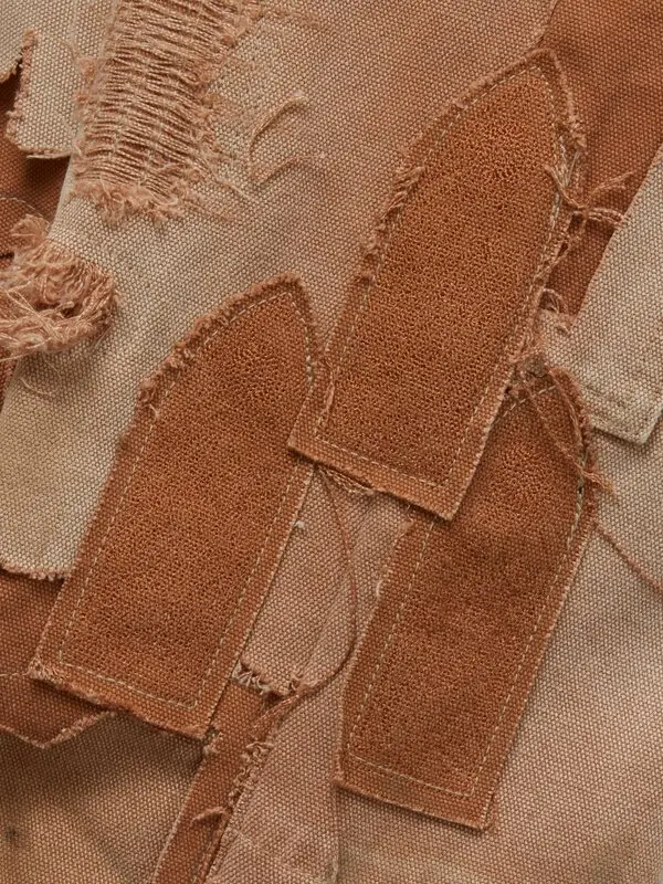 WHO DECIDES WAR Unearthed Distressed Trousers