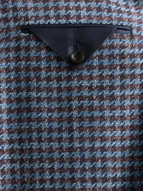 SARTORIO NAPOLI Houndstooth Wool-blend Sport Coat