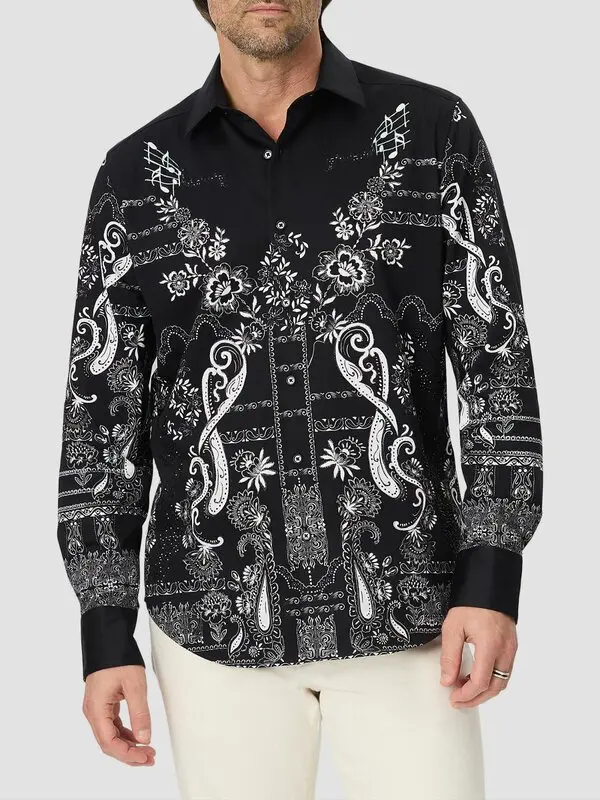 Robert Graham The Osbourne Printed Cotton Shirt