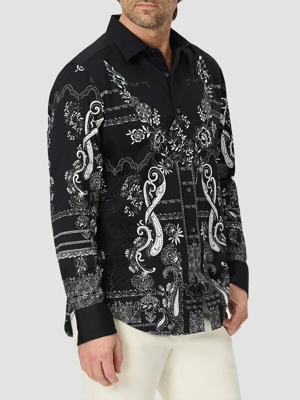 Robert Graham The Osbourne Printed Cotton Shirt