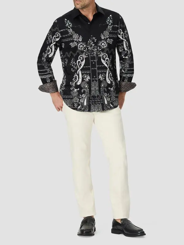 Robert Graham The Osbourne Printed Cotton Shirt