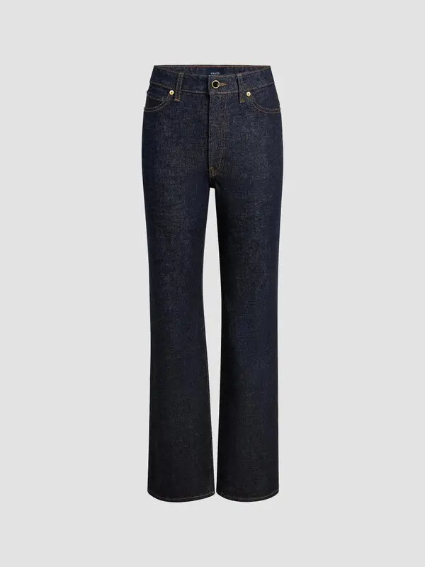 Khaite Danielle Mid-rise Slim-straight Jeans