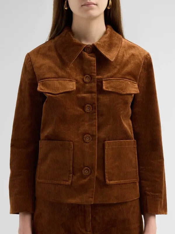 GANNI The Corduroy Blazer