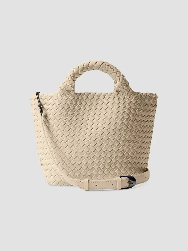 NAGHEDI St. Barths Small Tote Bag - Ecru