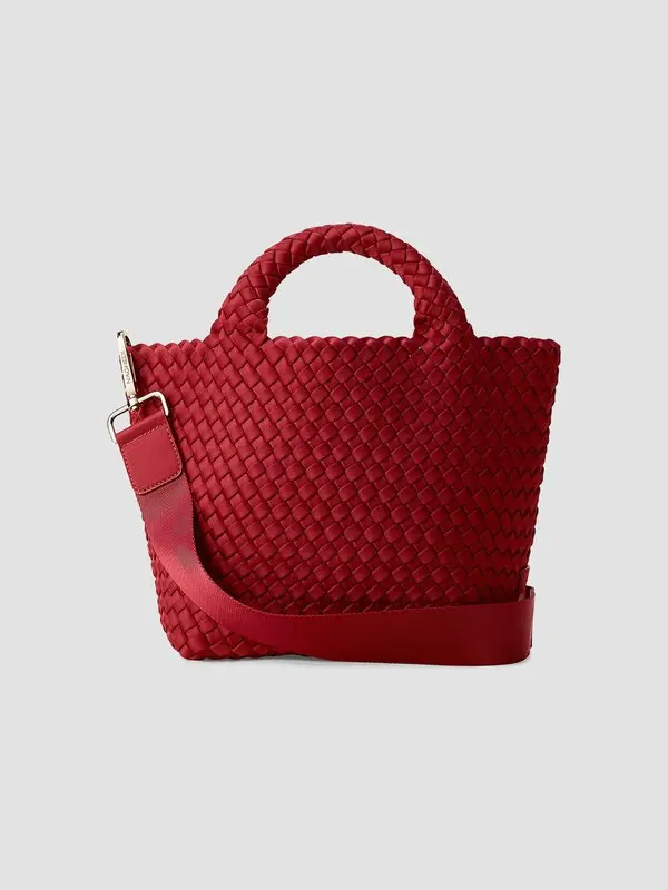 NAGHEDI St. Barths Small Tote Bag - Rosso