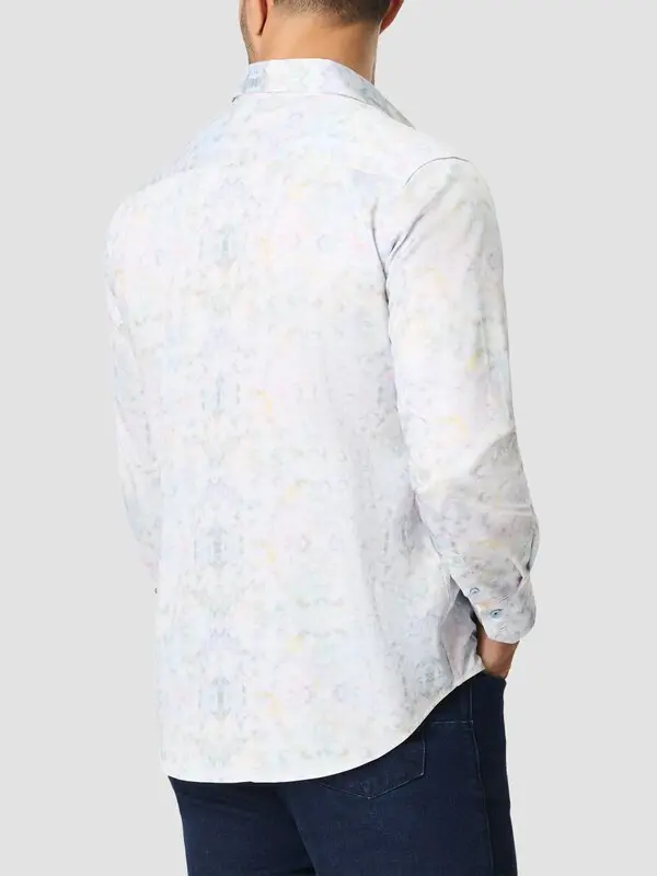 Robert Graham Dewitt Stretch-cotton Woven Shirt