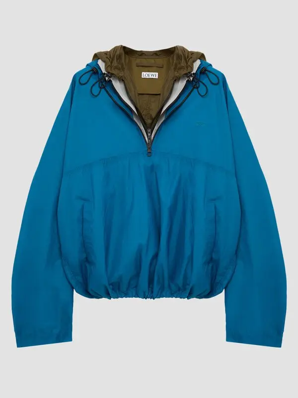 Loewe Nylon-blend Anorak Jacket - Blue