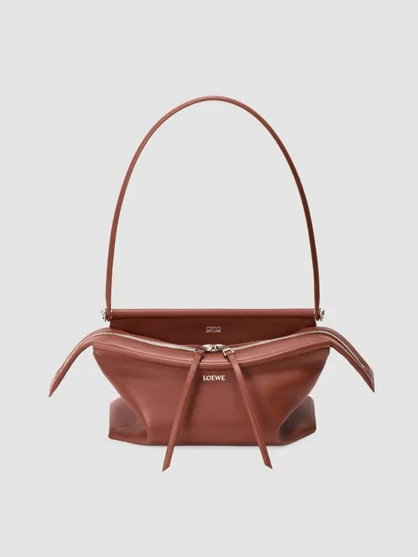Loewe Whisker Small Leather Shoulder Bag - Cognac
