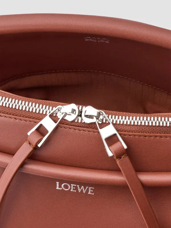 Loewe Whisker Small Leather Shoulder Bag - Cognac