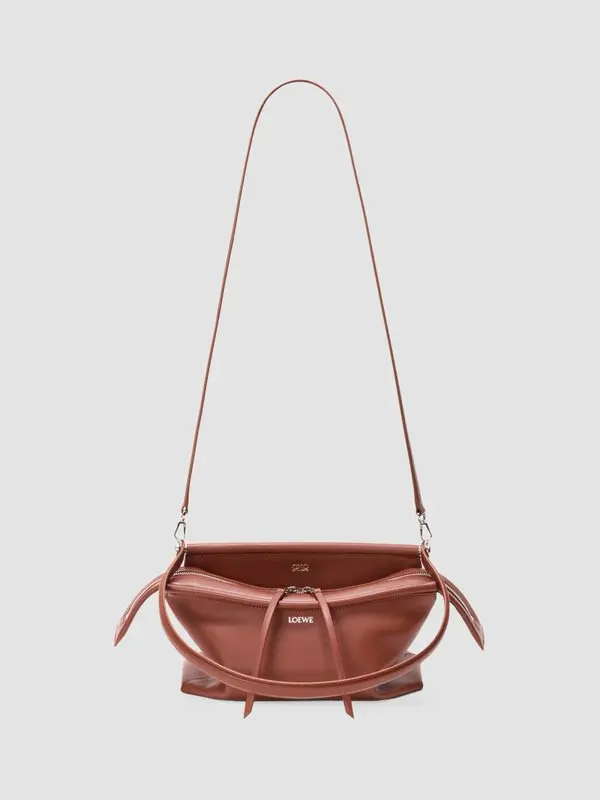 Loewe Whisker Small Leather Shoulder Bag - Cognac