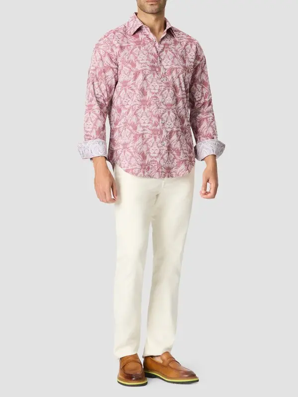 Robert Graham Dubois Cotton Woven Shirt