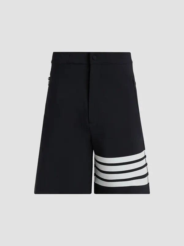Thom Browne 4-bar Tech Shorts - Navy