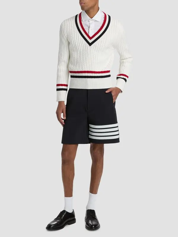 Thom Browne 4-bar Tech Shorts