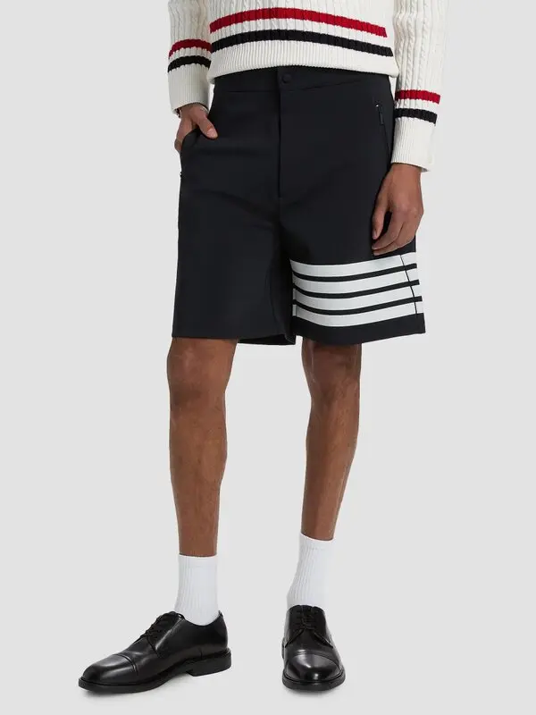 Thom Browne 4-bar Tech Shorts